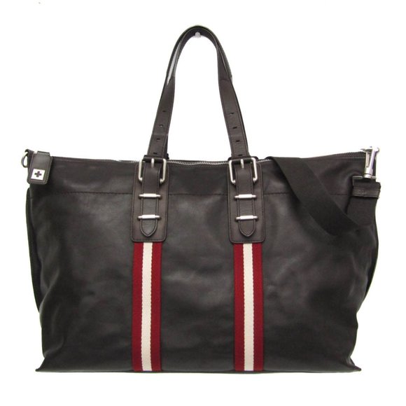 Bally | Bags | Bally Tekaromdzt Mens Leather Boston Bagshoulder Bag ...